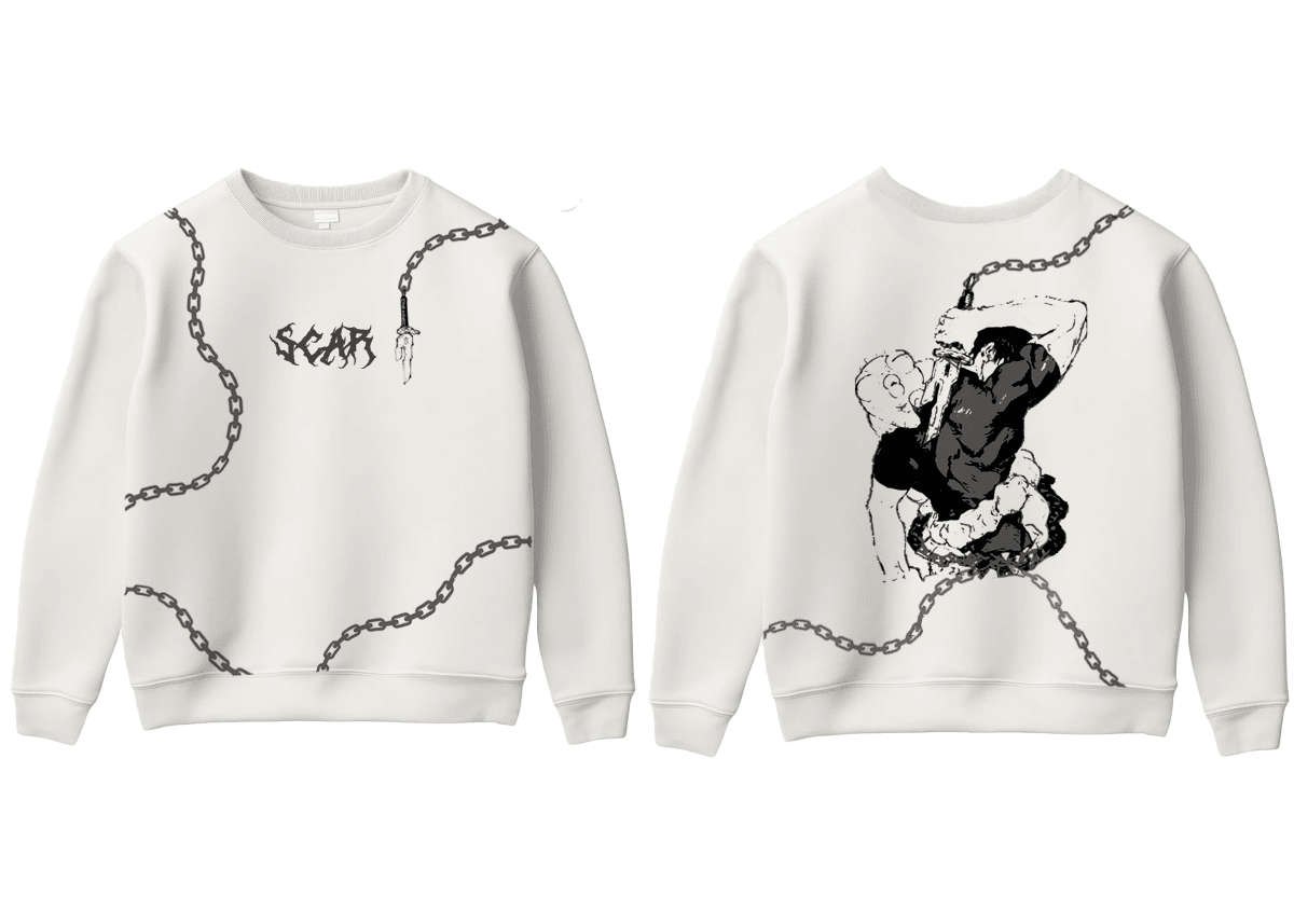 toji sweatshirt – Scar shop